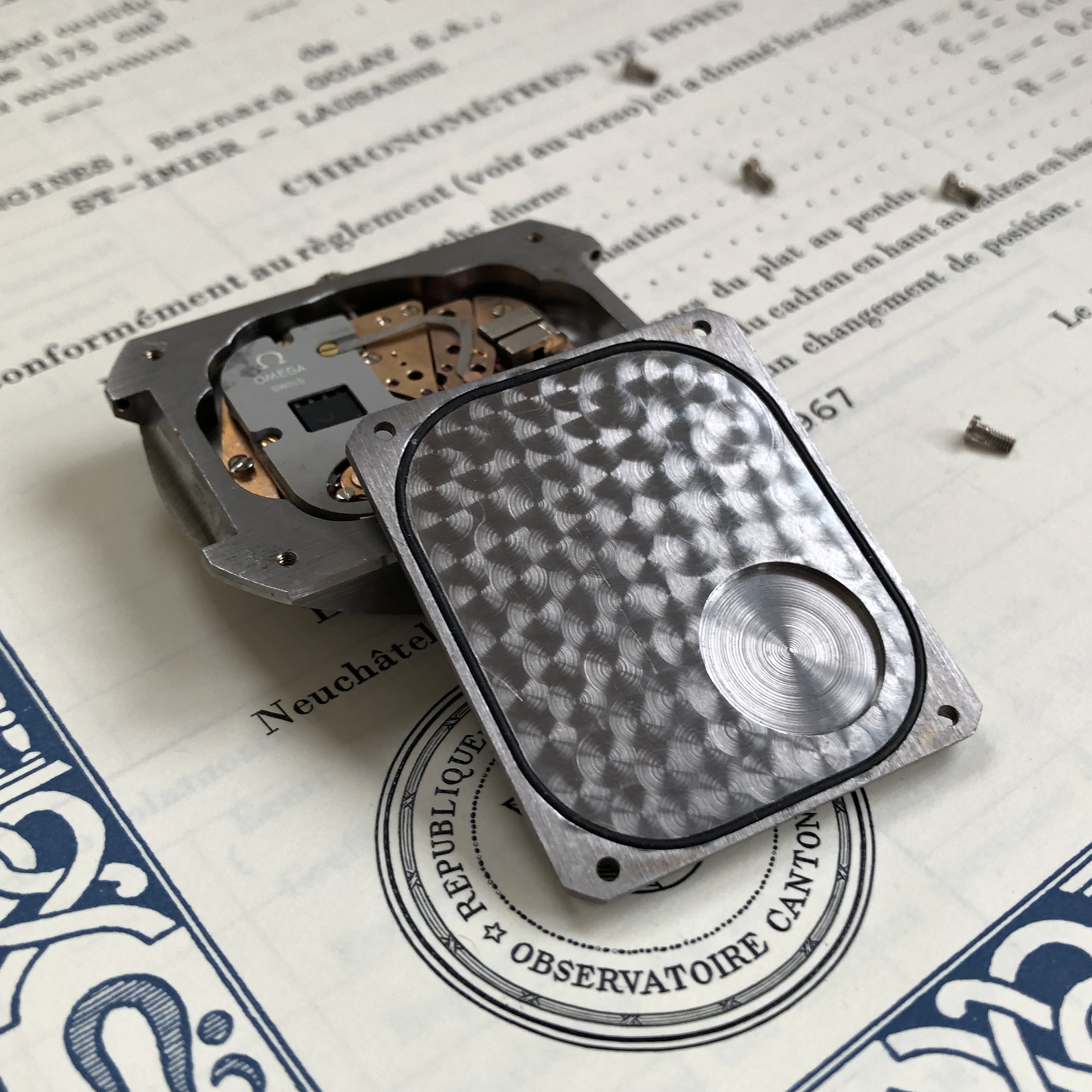 Megaquartz 2.4MHz, P3 Prototype – Omega Prototypes